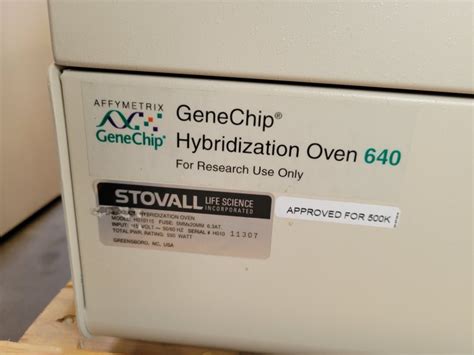 Affymetrix Genechip 640 Hybridization Oven For Sale