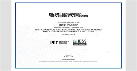 Kirti Vasdev Pmp® On Linkedin Data Science And Machine Learning Making Data Driven Decisions