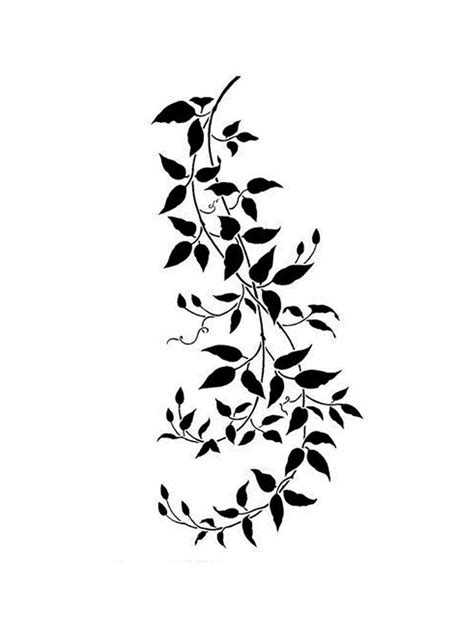 Free Printable Tree Branches Stencils And Templates Tree Stencil