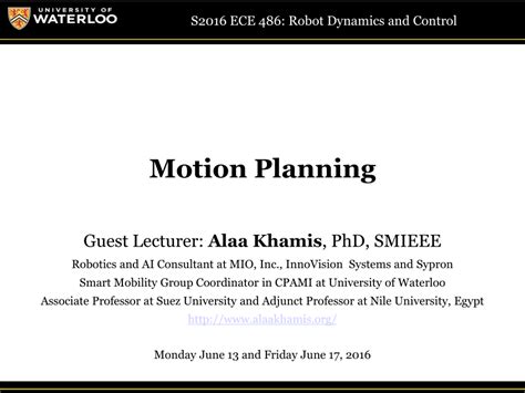PDF Motion Planning