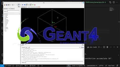 Geant4 11 Tutorial 4 Completing And Testing First Project Youtube