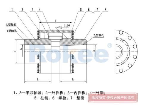 弹性柱销齿式联轴器的安装与维护 Rokee 荣基工业科技 江苏 有限公司