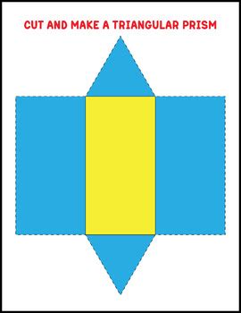 Triangular Prism Template