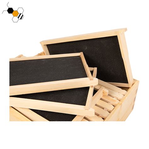 Wooden Bee Hive Frames With Plastic Foundation Sheet Assembled Pine Bee Frames Buy Bee Hive