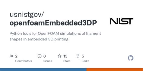 GitHub Usnistgov OpenfoamEmbedded DP Python Tools For OpenFOAM Simulations Of Filament Shapes