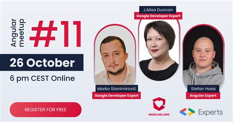 Angularlove Meetup 11 Online On October 26 2023