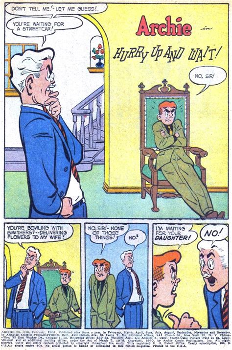 Read Online Archie 1960 Comic Issue 116
