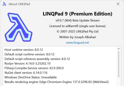 Linqpad 9 Early Preview Now Available — Linqpad