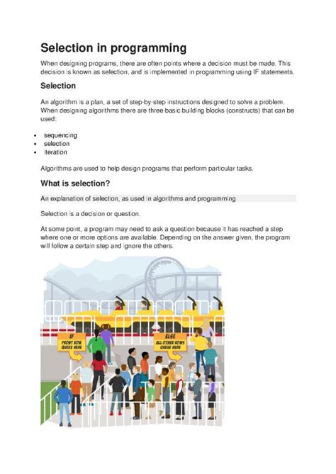 Programming Pdf 182640 7 Programming Selection