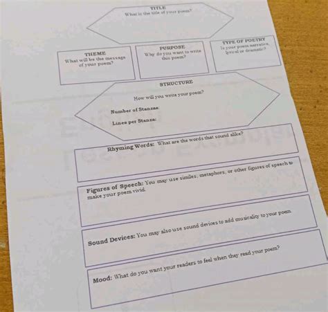 What Is The Title Of Your Poem THEME PURPOSE StudyX