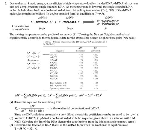 Solved 6 Due To Thermal Kinetic Energy At A Sufficiently High