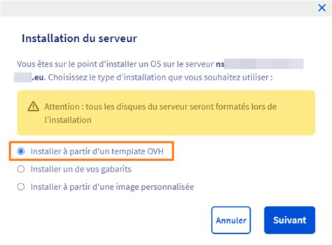 Guide Comment Installer Un Serveur Dédié Ovh