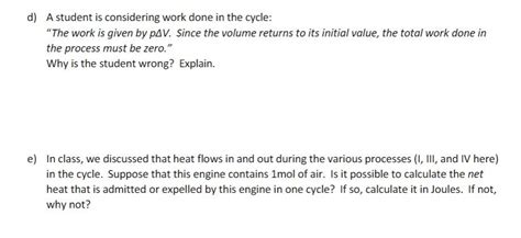 Solved Problem The Figure Below Shows A Cyclic Process Chegg