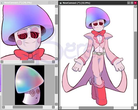 Hypnoshroom Pvz Anthro By Berebearart On Deviantart