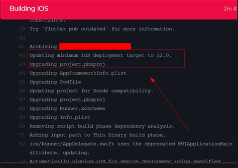 failing to build ios on codemagic flutter stack overflow