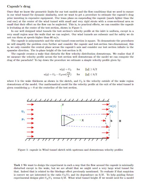 Solved For Task 1 I Really Only Want An Equation For U2 U1