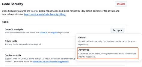Configuring Code Scanning For A Repository Github Docs