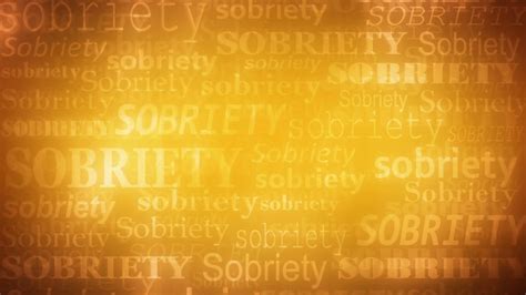 Sobriety Is Golden Looping Animated Stock Motion Graphics Sbv 347783649