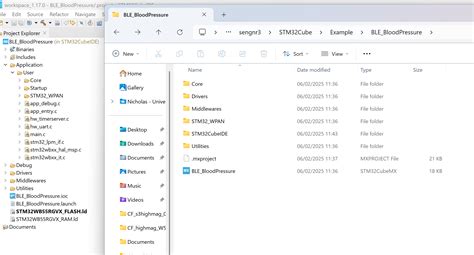 Sources Missing From Cubeide Project Stmicroelectronics Community