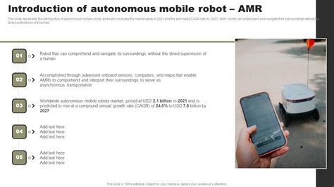 Types Of Independent Robotic System Introduction Of Autonomous Mobile Robot Amr Guidelines Pdf