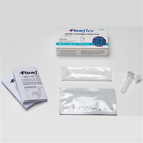 Flowflex COVID 19 Antigen Home Test Single Test Pack Stat Technologies