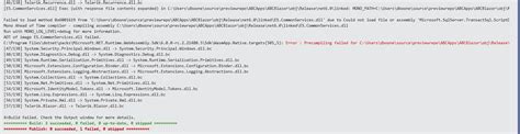 Running Aot On A Blazor Wasm App Error On Net Standard 20 Dll · Issue