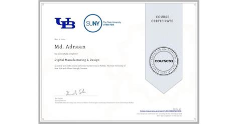 md adnaan on linkedin completion certificate for digital manufacturing and design
