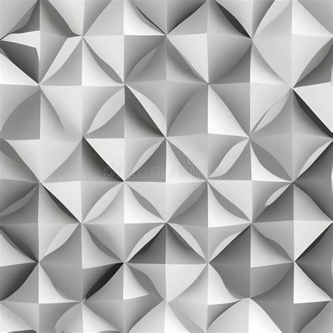 Abstract Of Polygons On White Background White 3d Wall Geometric Pattern Texture Background
