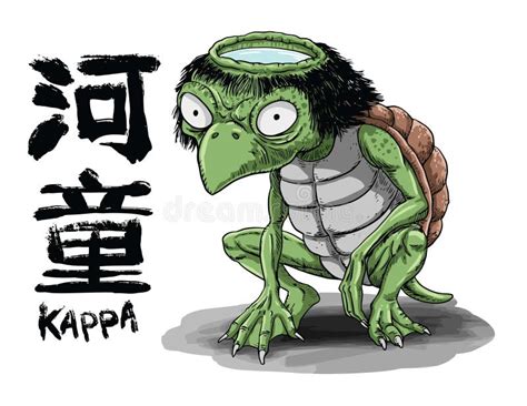Kappa The Mischievous River Spirits Of Japanese Folklore Stock