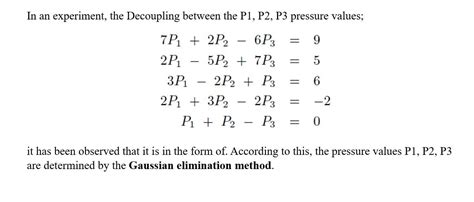 Solved In An Experiment The Decoupling Between The P1p2p3