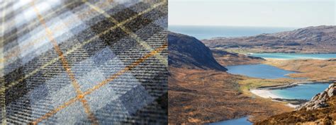 overlapping colours the harris tweed authority