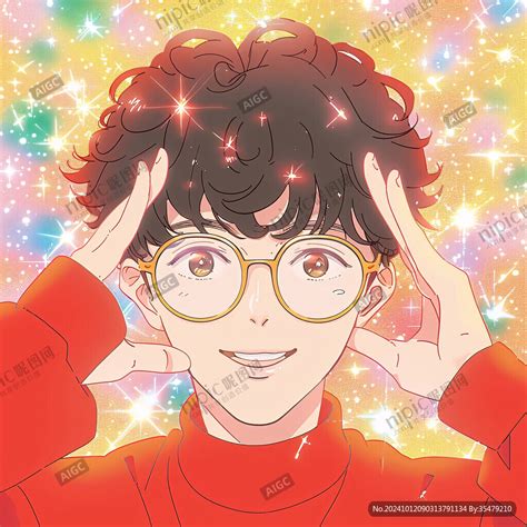 Ai创作图青春题材漫画人物 帅气可爱卡通漫画男孩 青春年少校园漫画人物 青春题材人物插图 眼镜男生 插画阳光男孩 天才少年卡通形象 新年情侣头像插画 插画男生 戴眼镜微笑人物 少年插画 男生