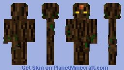 Magical Spruce Wood ENT Minecraft Skin Magical Spruce Wood ENT Minecraft Skin