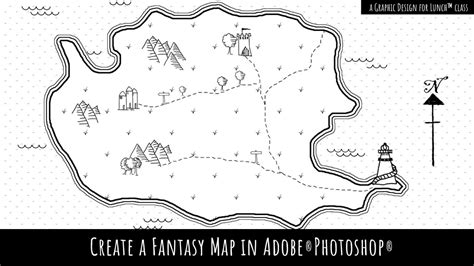Draw Lines In Photoshop Map