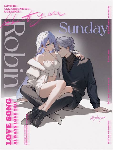 Robin And Sunday Honkai And 1 More Drawn By Ji Yue Danbooru