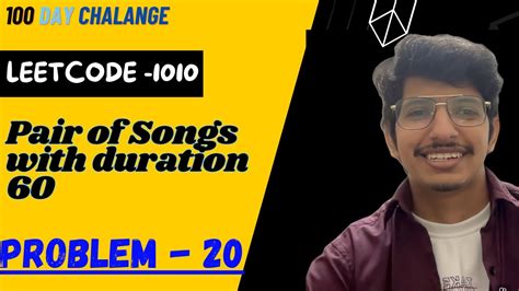 Pair Of Songs With Total Duration By 60 Leetcode 1010 Java Array