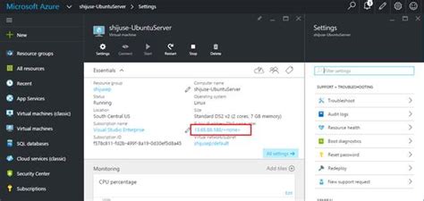 how to create an ubuntu linux virtual machine in azure