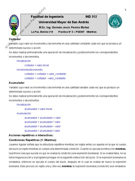 Practica 3 Pdf Programa De Computadora Programación