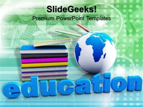 Book And Mini Global Metaphor PowerPoint Templates And PowerPoint Themes 1012