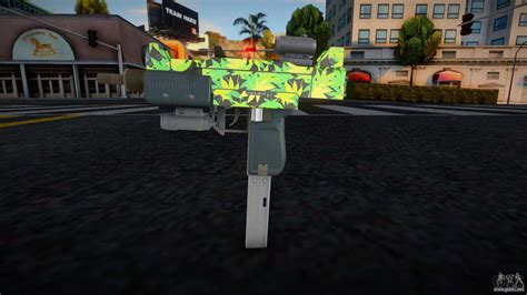 Micro Smg Organics Finish V11 Para Gta San Andreas