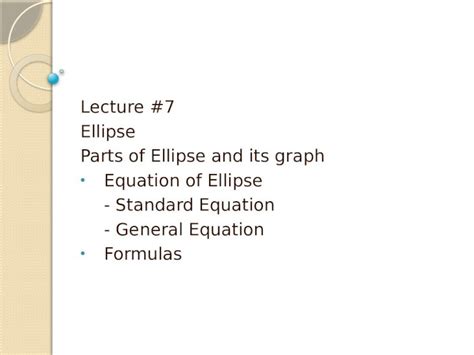 Lecture 7 Analytic Geometry [download Pptx Powerpoint]