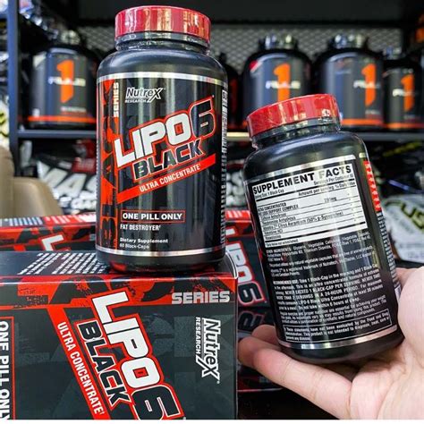 Nutrex Lipo 6 Black Ultra Concentrate 60 Viên