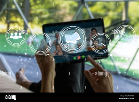 Cloud Computing Digital Technology Internet Storage Network Big Data System Online Laptop