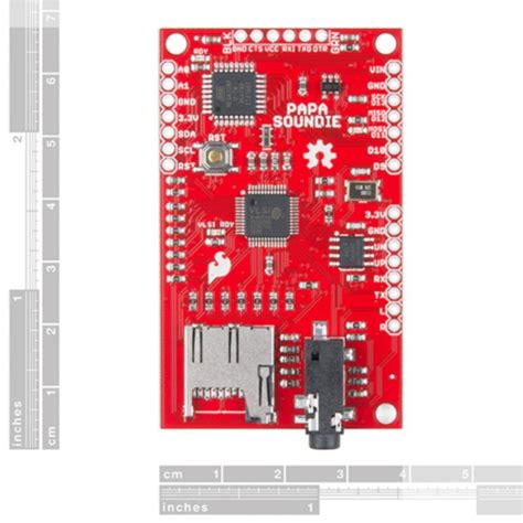 Sparkfun Papa Soundie Audio Player Oggwav Botland Robotic Shop