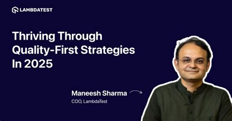 Lambdatest On Linkedin Digitaltransformation Ai Quality Lambdatestyourapps Testautomation