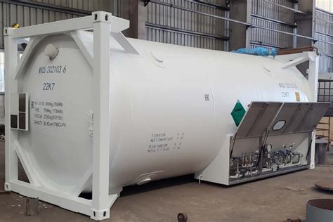 10 Feet 9bar T75 Cryogenic Iso Tank Container Offshore Tank Cryo Tech