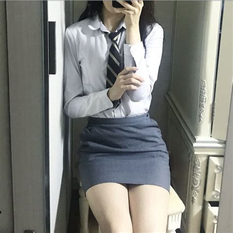 ㅁ에 있는 ㅇ님의 핀 교복 스타일 여자 교복 패션