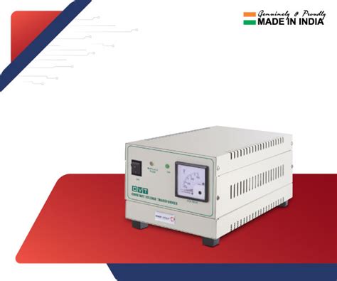 Constant Voltage Transformer Cvt Makvolt Indian Power Electronics Industry Providing