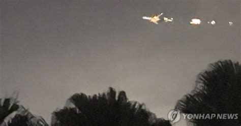 화염 뿜은 항공기이번엔 엔진 불