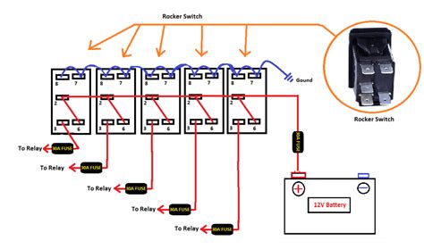 A Guide To Understanding 5 Pin Rocker Switch Wiring Diagrams Wiring